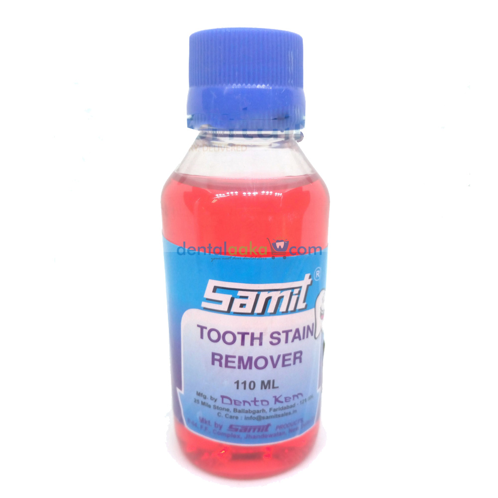 Buy SAMIT TOOTH STAIN REMOVER Online at Best Price | Dentalaaka.com Buy SAMIT TOOTH STAIN REMOVER Online at Best Price | Dentalaaka.com