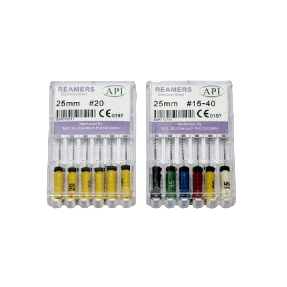 Buy API Stainless Steel Reamers Online at Best Price | Dentalaaka.com