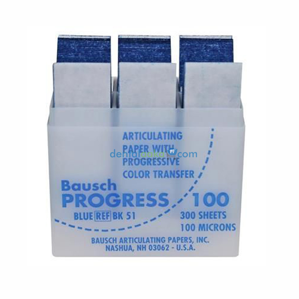 Buy BAUSCH ARTICULATING PAPER WITH PROGRESSIVE COLOUR TRANSFER - 100Μ ...