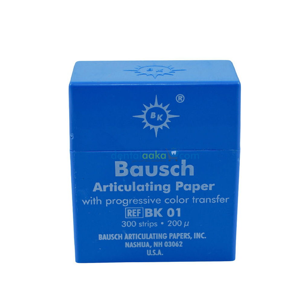 Buy BAUSCH ARTICULATING PAPERS WITH PROGRESSIVE COLOUR TRANSFER - 200Μ ...