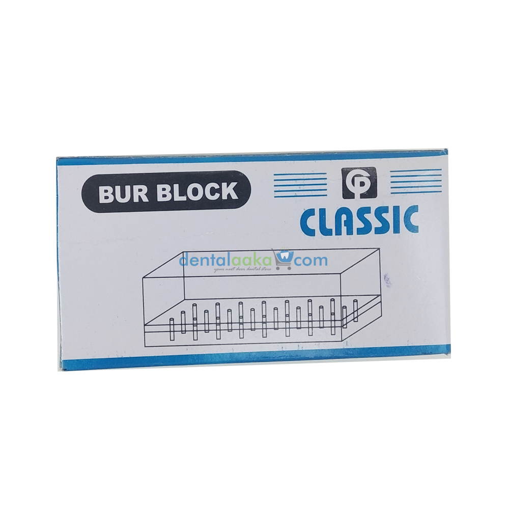 Buy CLASSIC BUR BLOCK SMALL Online at Best Price | Dentalaaka.com