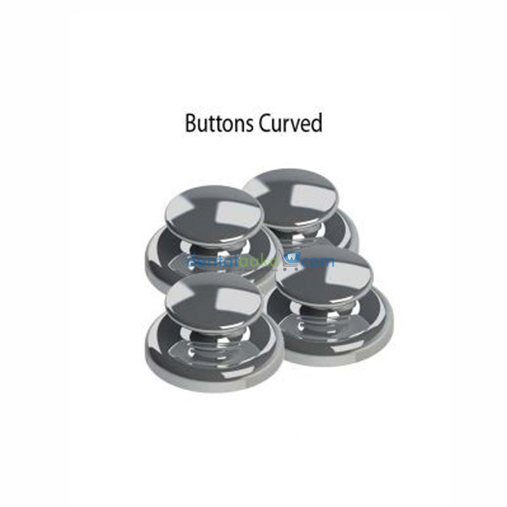 Buy CAPTAIN ORTHO BONDABLE BUTTONS CURVED 10/PK Online at Best Price ...