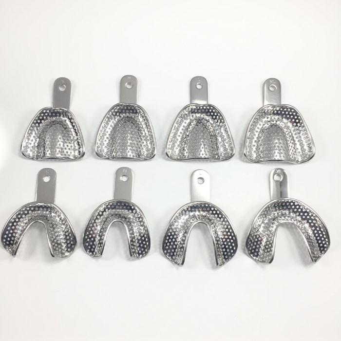 Buy API Impression Trays Perforated/Non-Perforated Set Of 8 Online at ...