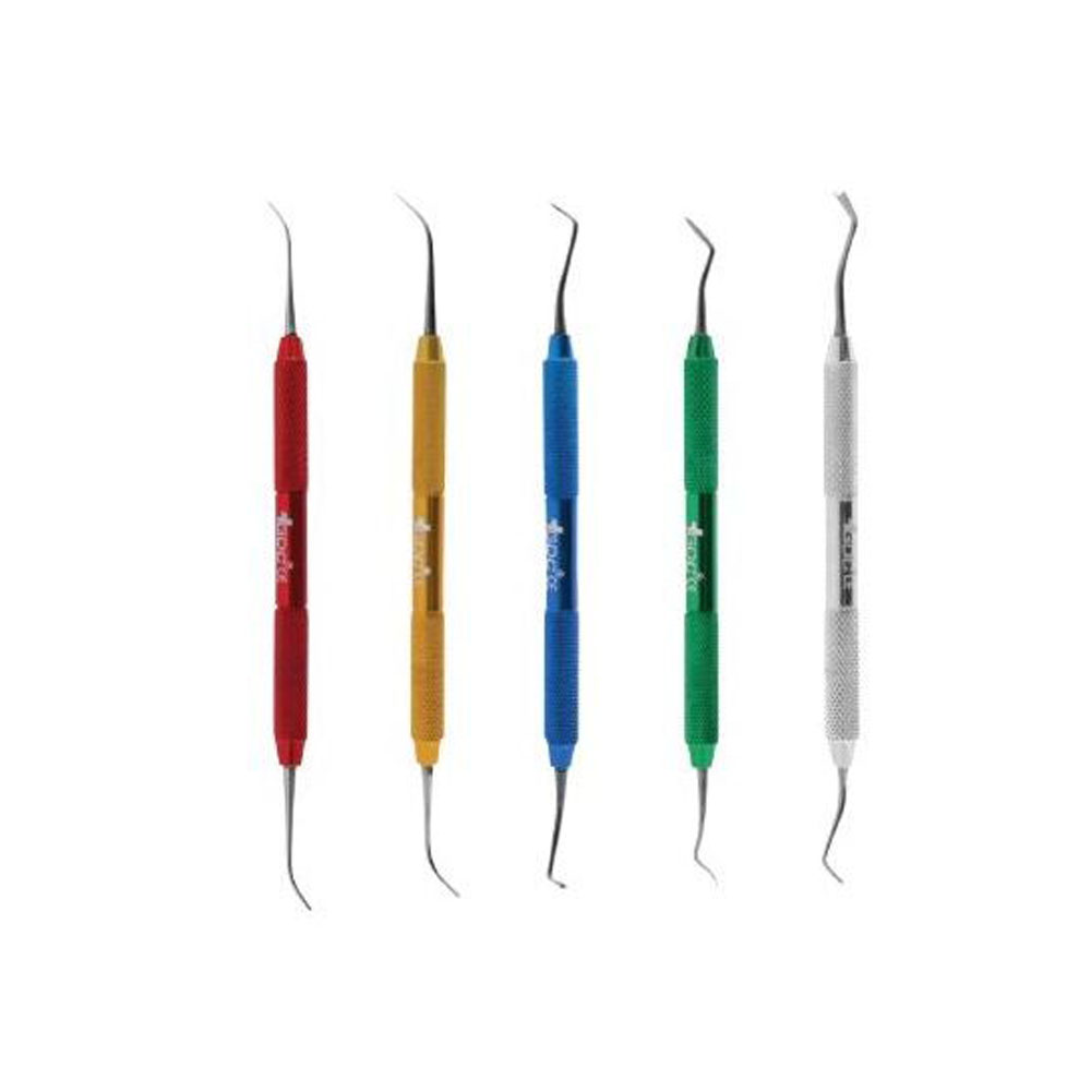 Buy GDC PKT Carvers Colour Coded S/5 W Pouch Online at Best Price | Dentalaaka.com
