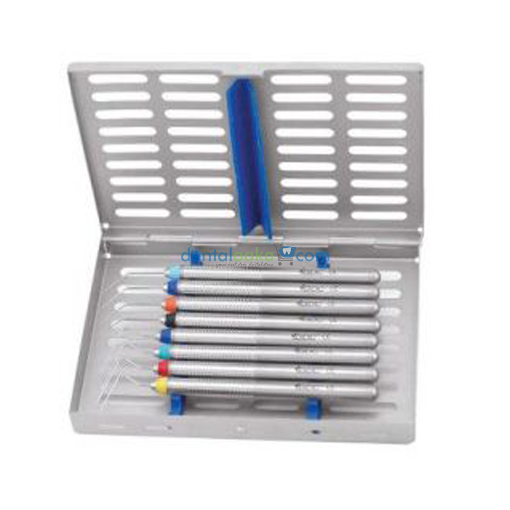 Buy Gdc Root Canal Pluggers Colour Coded With Cassette Set Of 8 Rcpccwc8 Online At Best Price