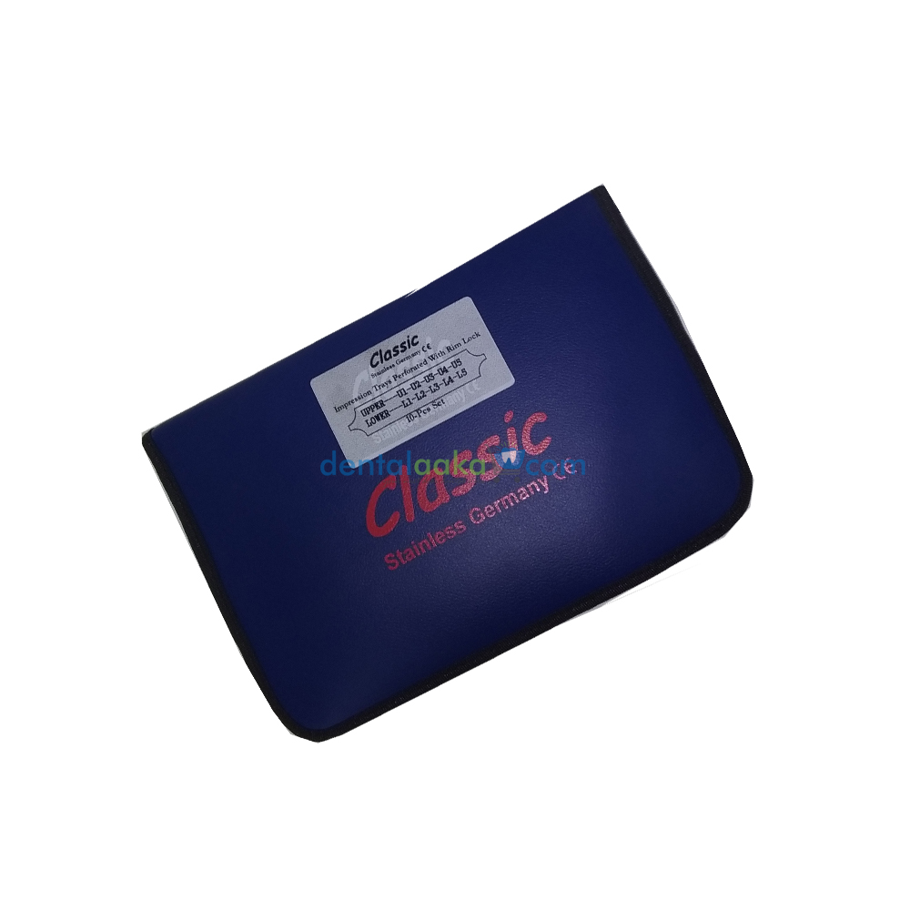 Buy CLASSIC IMPRESSION TRAY SET OF 10 AUTOCLAVABLE Online at Best Price ...