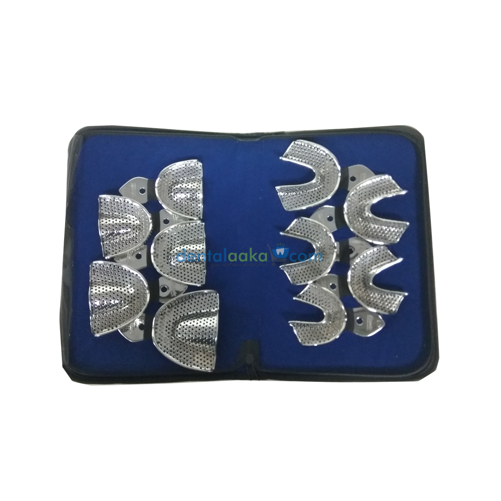 Buy CLASSIC IMPRESSION TRAY SET OF 10 AUTOCLAVABLE Online at Best Price ...
