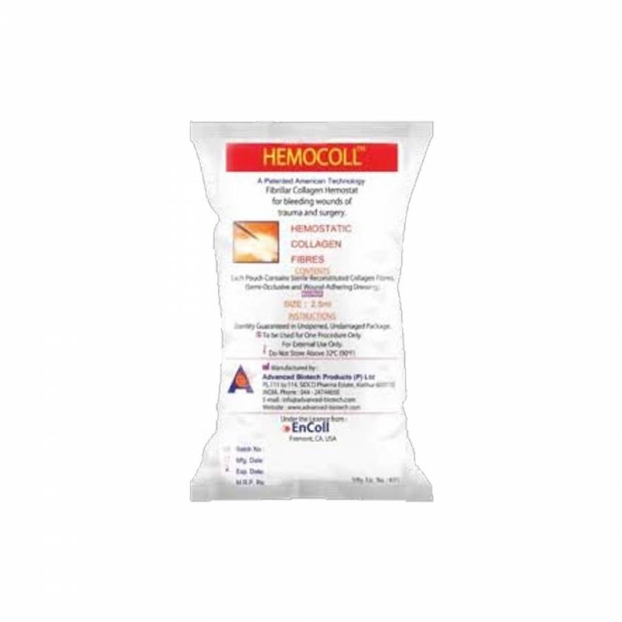 Buy ADVANCED BIOTECH Hemocoll Online at Best Price | Dentalaaka.com