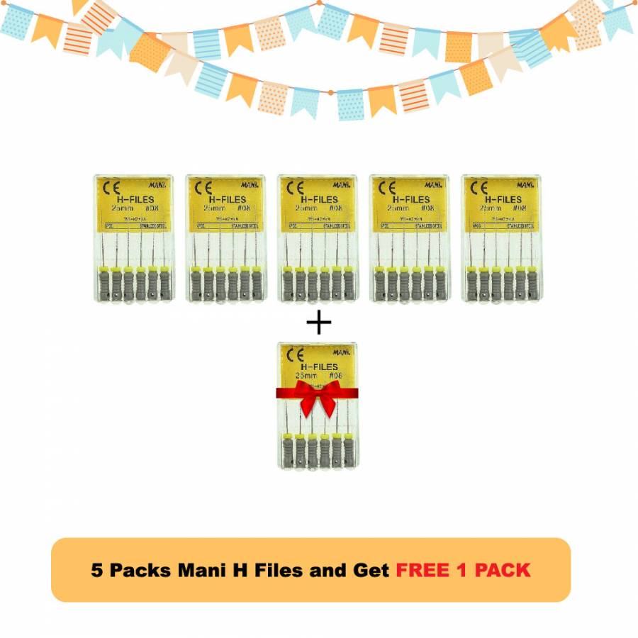 Buy 5 packs Mani Hand Files and Get 1 FREE