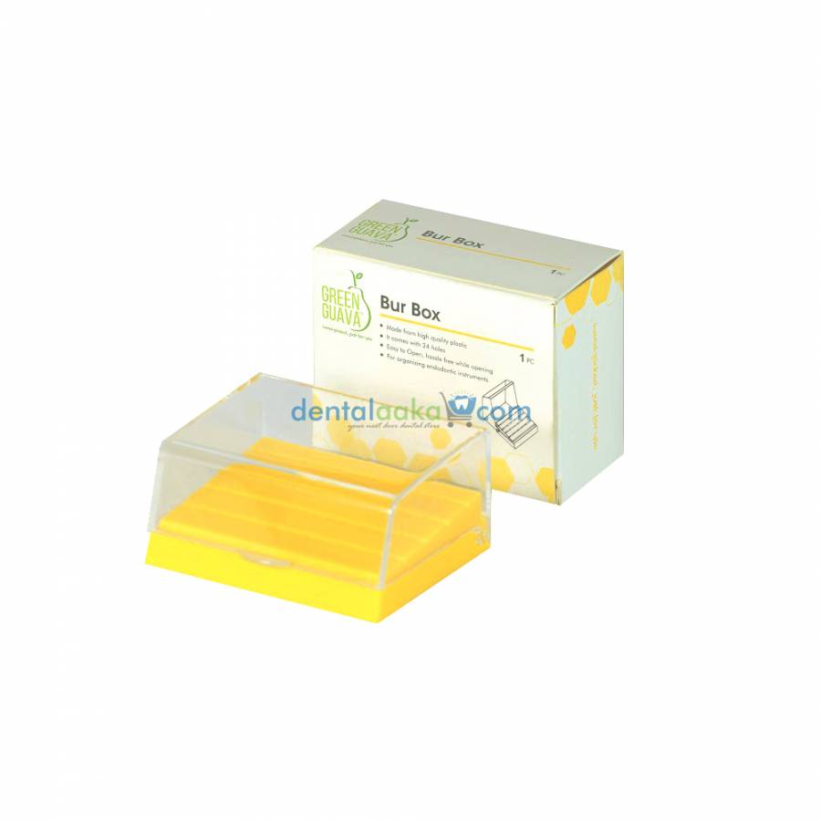 Buy GREEN GUAVA Bur Box - 24 Holes - Plastic Online at Best Price ...