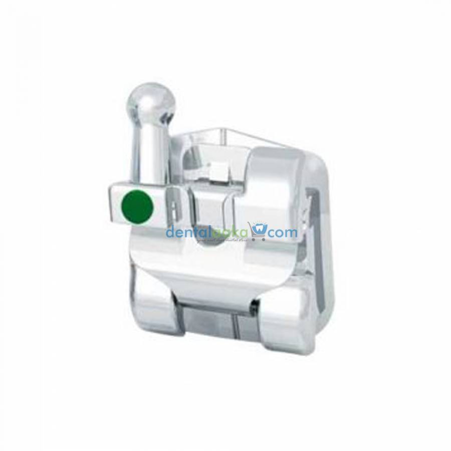 Buy DENTAURUM DINAMIQUE M METAL SELF LIGATING BRACKET MBT 022 20pcs/kit ...