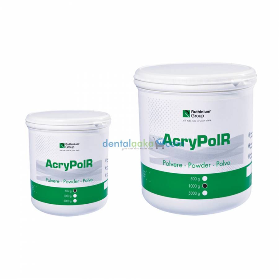 Buy RUTHINIUM ACRY POL R (HEAT CURE) Online at Best Price | Dentalaaka.com Buy RUTHINIUM ACRY POL R (HEAT CURE) Online at Best Price | Dentalaaka.com