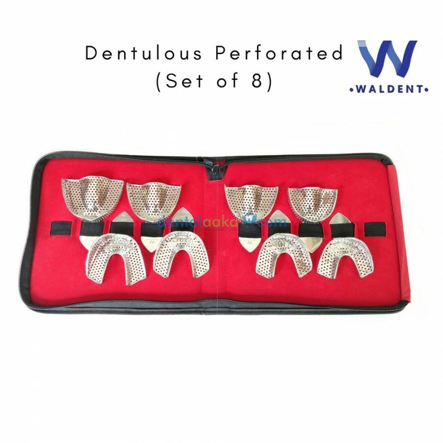 Buy WALDENT DENTULOUS PERFORATED RIM LOCK IMPRESSION TRAYS Online at ...
